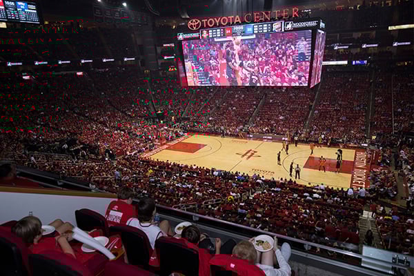 Where to Find Toyota Center Premium Seating and Club Options