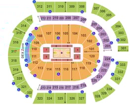 Bridgestone Arena Seating Chart + Rows, Seats and Club Seats
