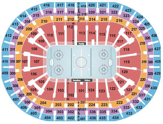 Where to Find Centre Bell Premium Seating and Club Options