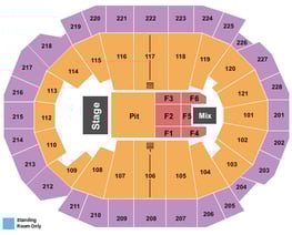 Fiserv Forum Seating Chart + Rows, Seats and Club Seats