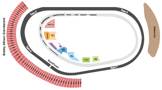 Phoenix Raceway Seating Chart + Rows, Seats and Club Seats