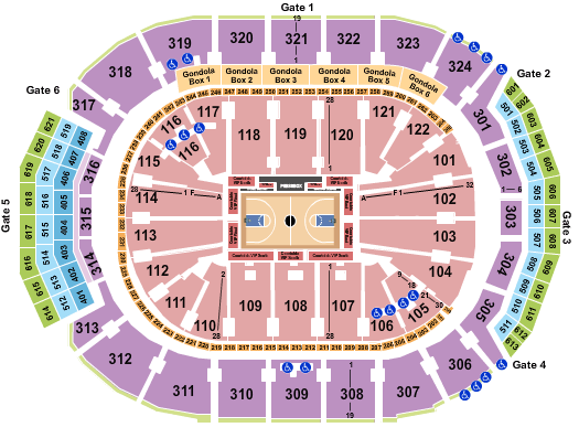 Scotiabank Arena Seating Chart + Rows, Seat Numbers and Club Seats