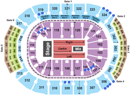 Scotiabank Arena Seating Chart + Rows, Seat Numbers and Club Seats