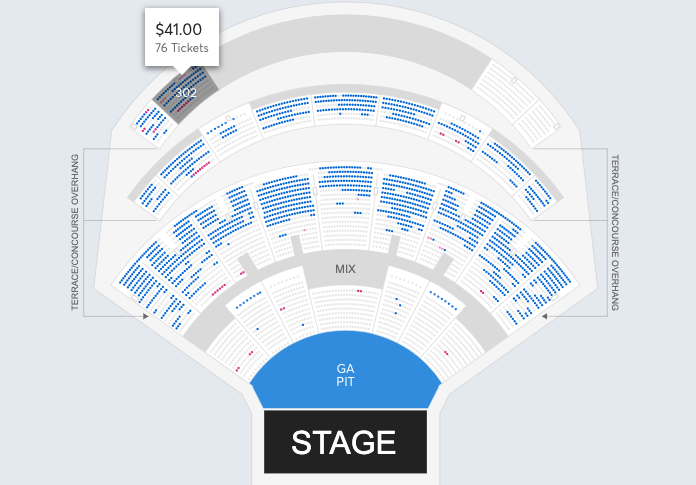 Daily's Place Amphitheater Seating Chart & Where To Find Cheapest Tickets