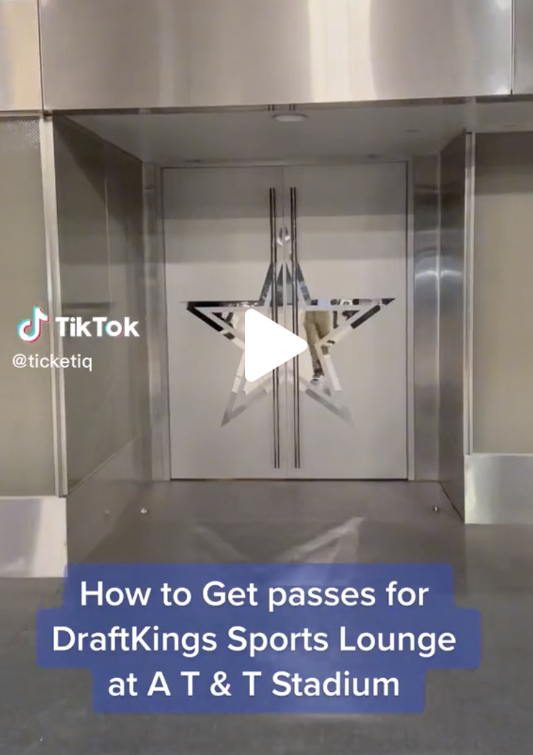 AT&T Stadium Seating Chart with Row, Seat and Club Details