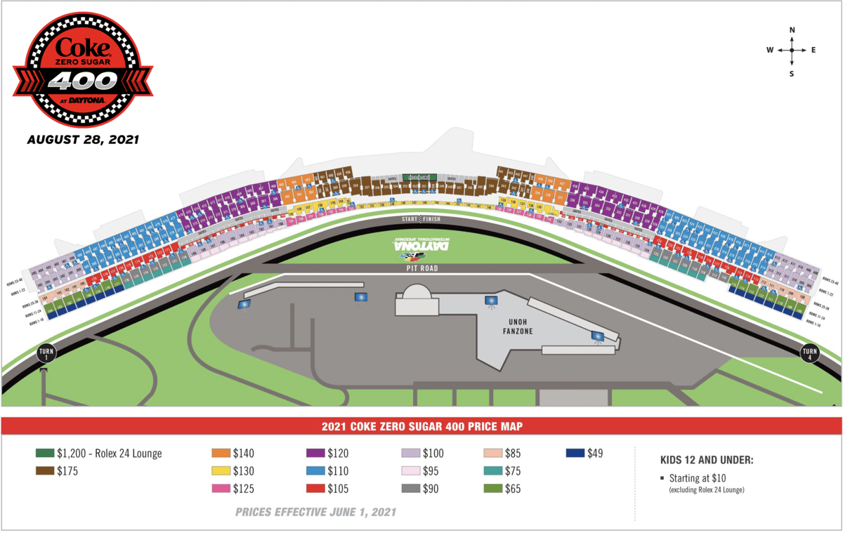 How To Find The Cheapest Coke Zero Sugar 400 Tickets + All Face Value ...