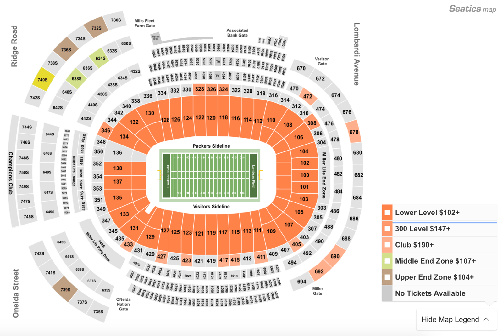 How To Find The Cheapest Packers Vs. Lions Tickets In 2019