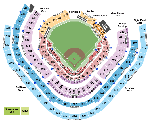 Where to Find Truist Park Premium Seating and Club Options