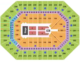 Target Center Seating Chart + Rows, Seats and Club Seats