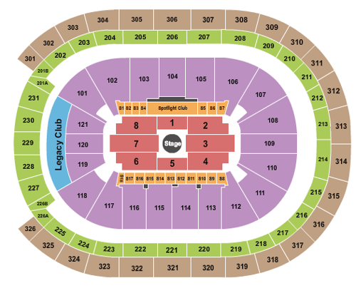 UBS Arena Seating Chart + Rows, Seats and Club Seat Info
