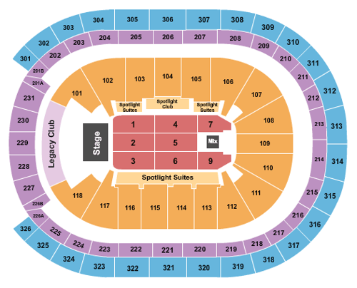 UBS Arena Seating Chart + Rows, Seats and Club Seat Info
