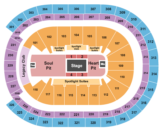 UBS Arena Seating Chart + Rows, Seats and Club Seat Info