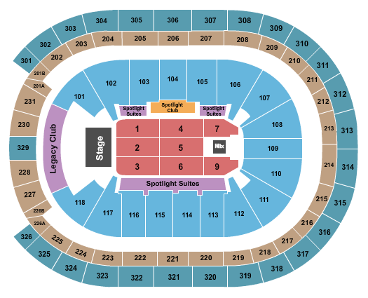 UBS Arena Seating Chart + Rows, Seats and Club Seat Info