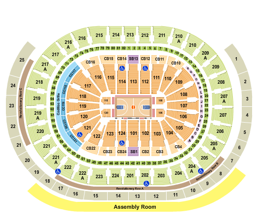 Where To Find Wells Fargo Center Premium Seating and Club Options