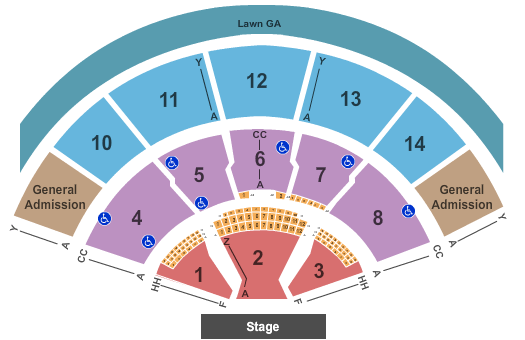 Xfinity Center Seating Chart + Rows, Seats and Club Seats
