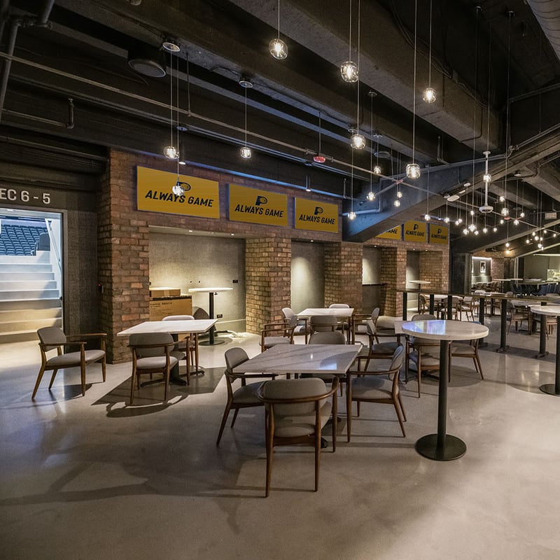 Where To Find Gainbridge Fieldhouse Premium Seating and Club Options