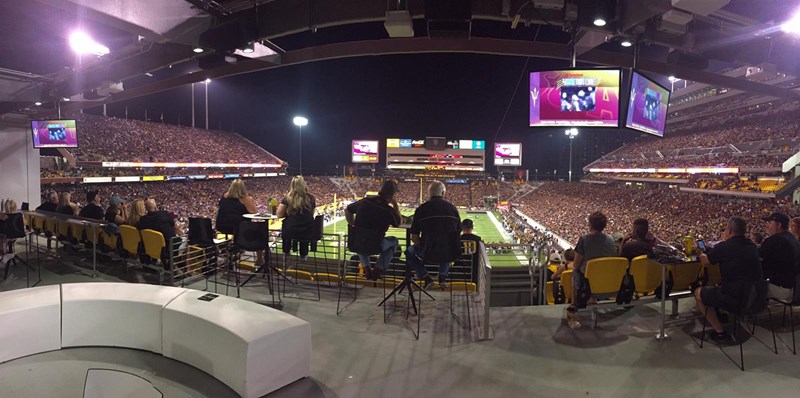 Sun Devil Stadium Seating Chart + Rows, Seats and Club Seats