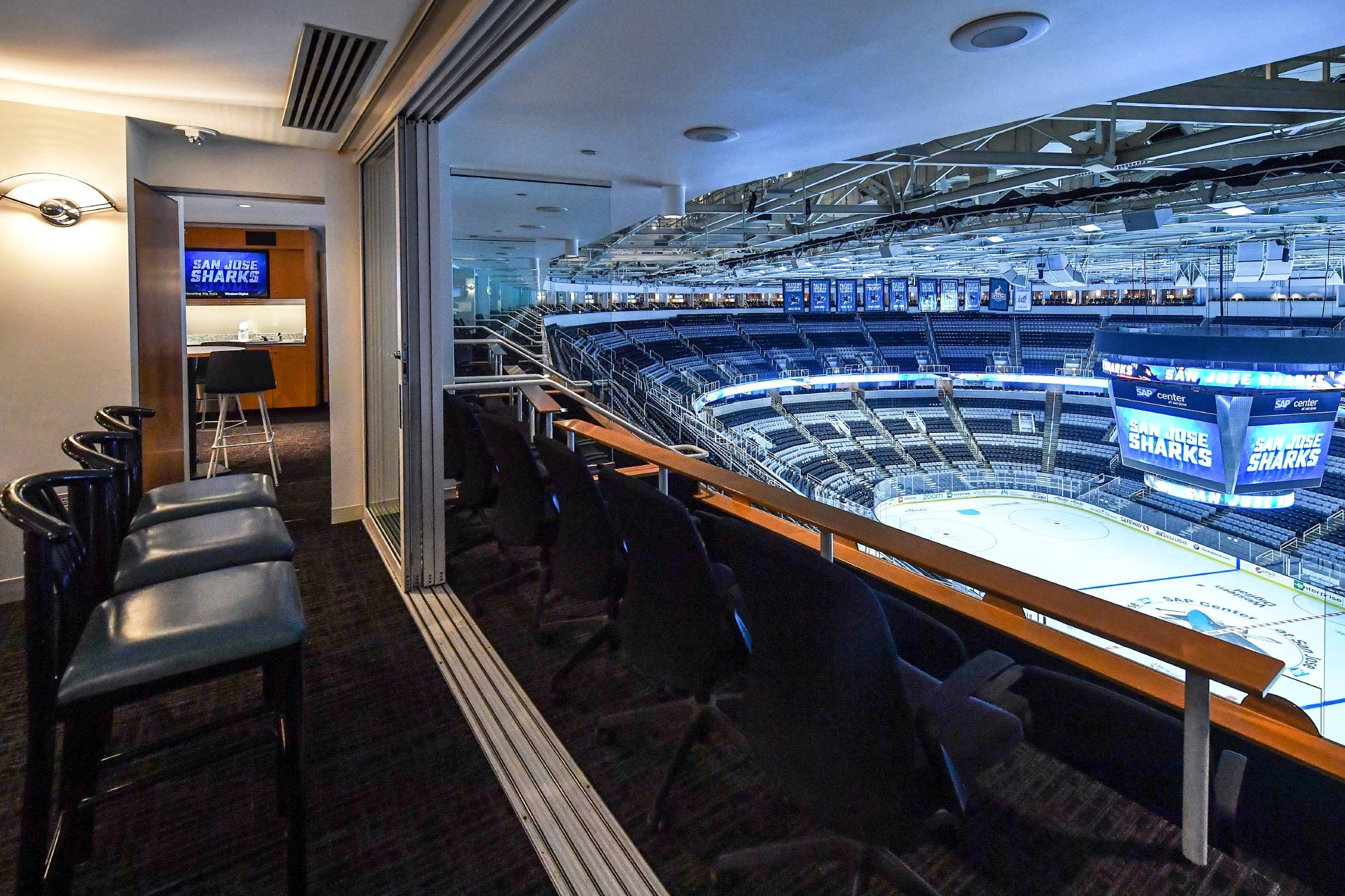 Where To Find SAP Center Premium Seating and Club Options